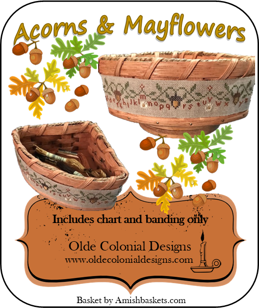 Acorns and Mayflowers | Olde Colonial Designs