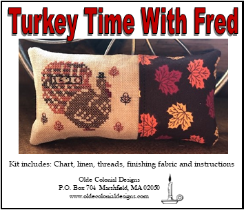 Turkey Time with Fred | Olde Colonial Designs